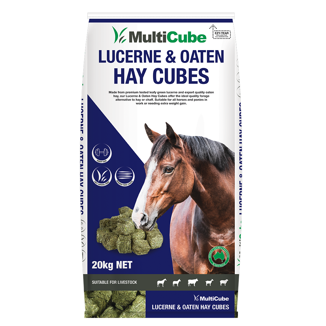 Multicube Lucerne & Oaten Hay Cubes – Wyong Produce