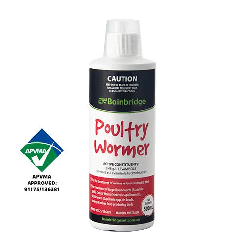 Bainbridge Poultry Wormer 500ml – Wyong Produce