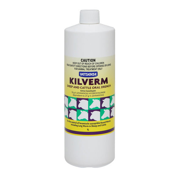 Kilverm Sheep And Cattle Wormer Oral Drench 1 Litre – Wyong Produce