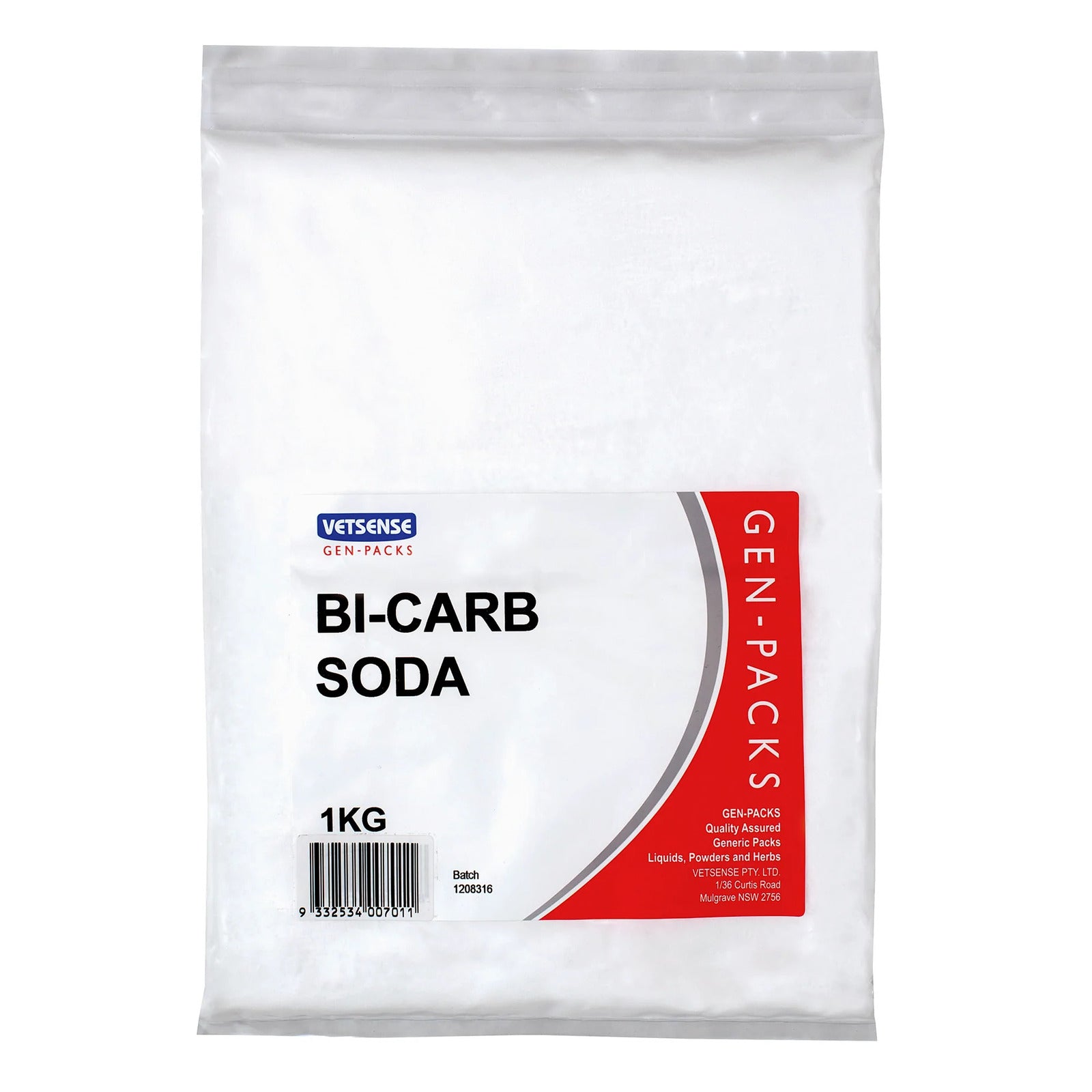 Gen-packs Bi Carbonate Soda 1kg – Wyong Produce