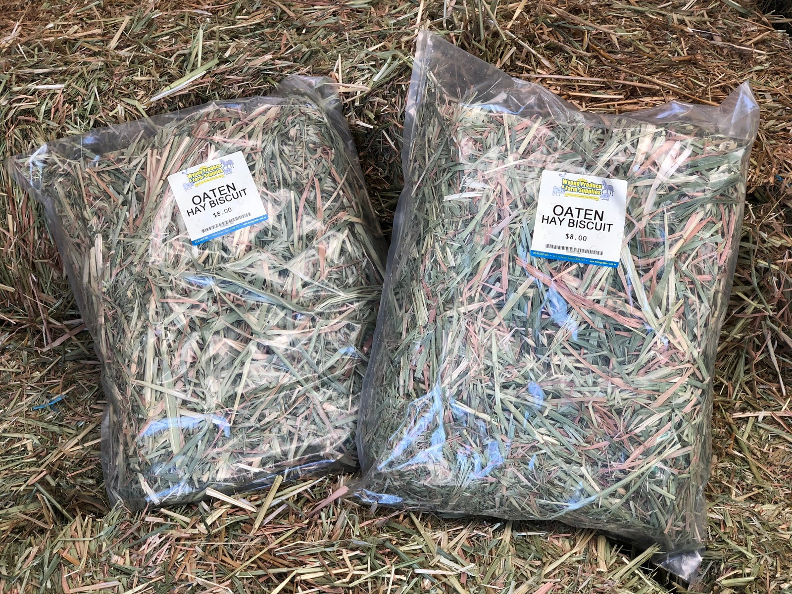 Oaten Hay Biscuit 2.5kg – Wyong Produce
